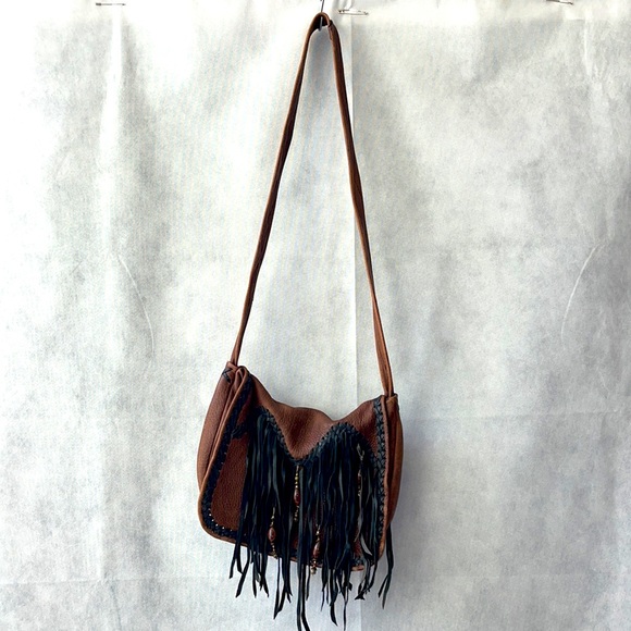 Erda of Maine | Bags | Vintage 97s Erda Of Maine Fringed Doeskin ...
